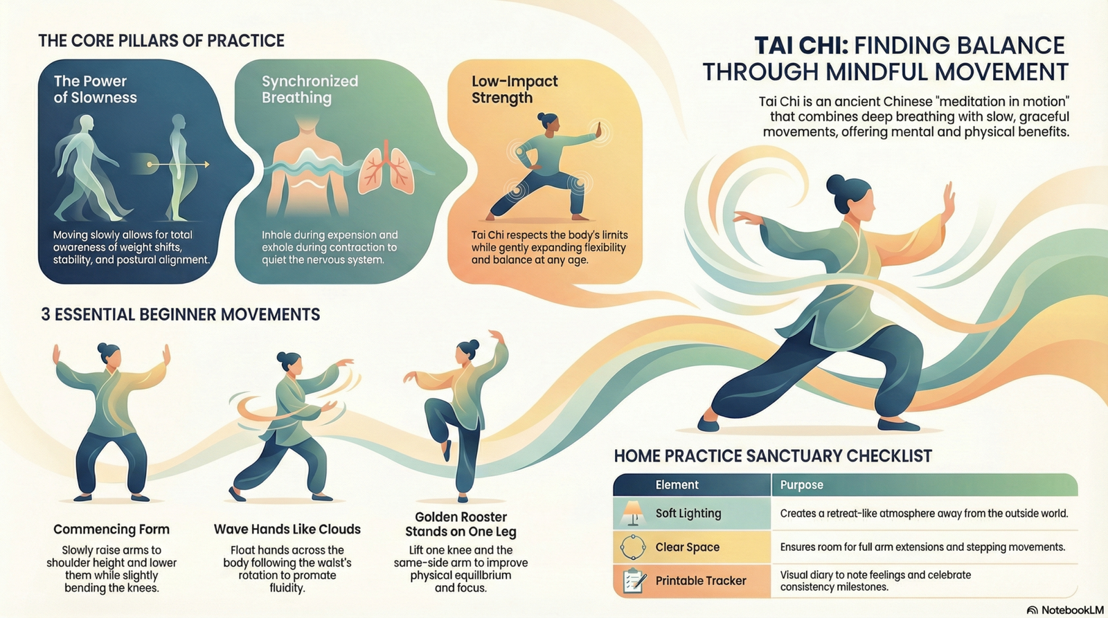 Printable Tai Chi Exercises: Your Guide to Mindful Movement - Tai Chi ...